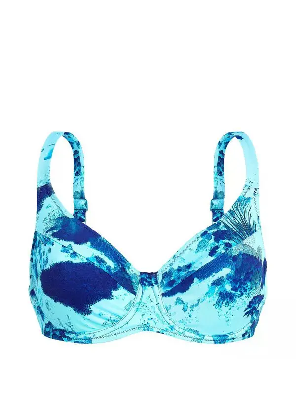 Vilebrequin Coral Reef Bikini Top - Blue