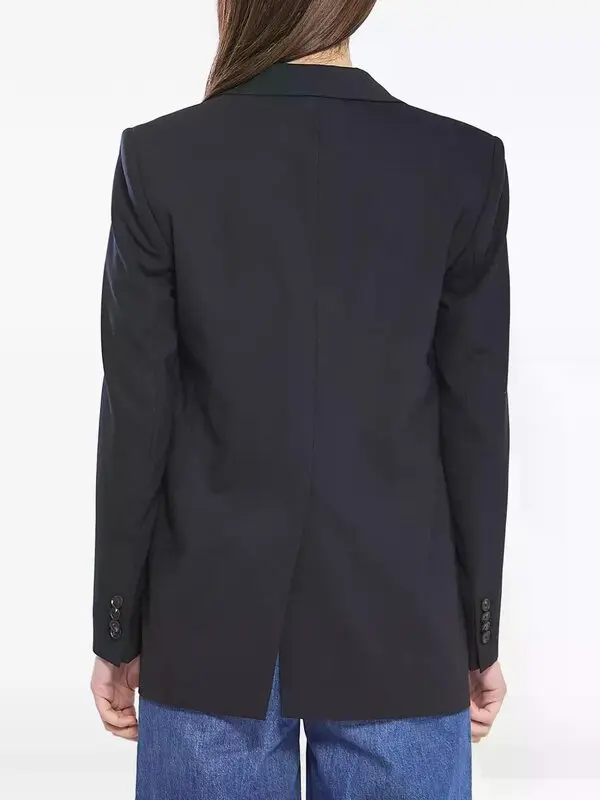 Tagliatore Peak-lapel Single-breasted Blazer
