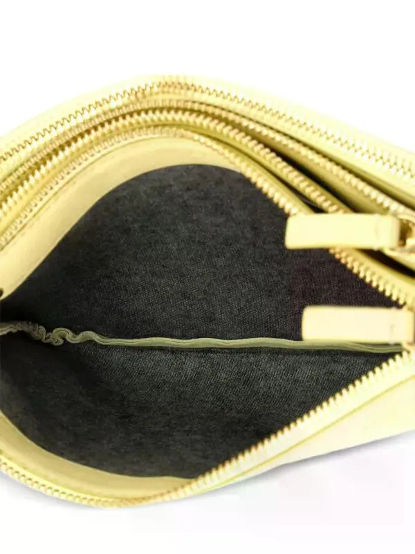 Celine Trio Leather Small Crossbody Bag - Yellow