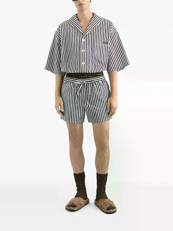 Dolce & Gabbana Striped Bermuda Shorts