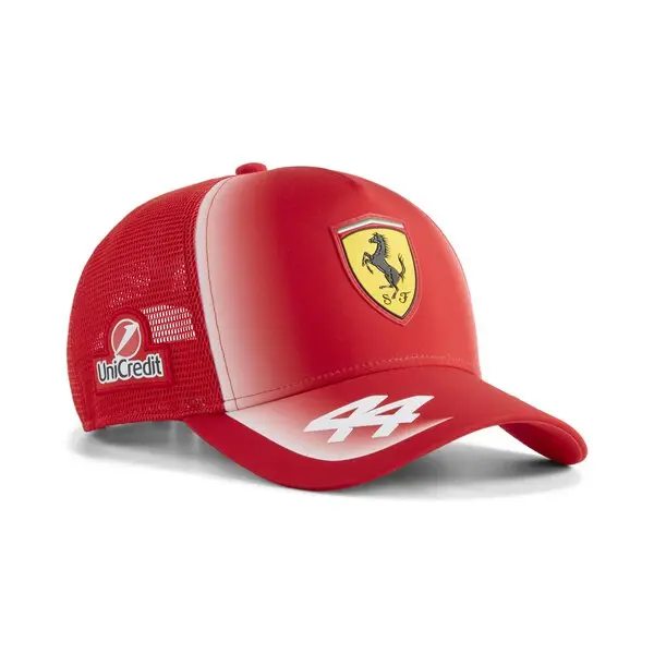PUMA Scuderia Ferrari Replica Hamilton Trucker Hat - Red