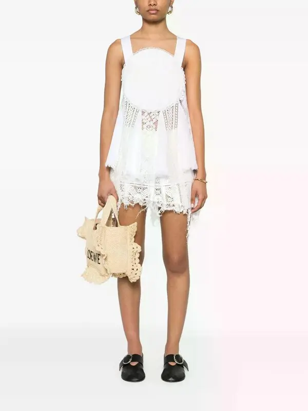 Loewe Lace Mini Skirt