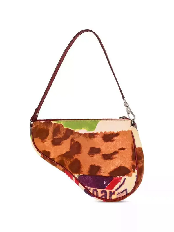 Dior 2003 's Victim Saddle Tote Bag - Red