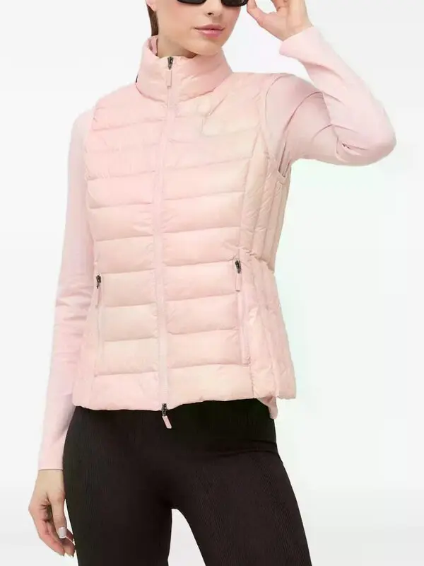 Armani Exchange Zip-up Gilet - Pink