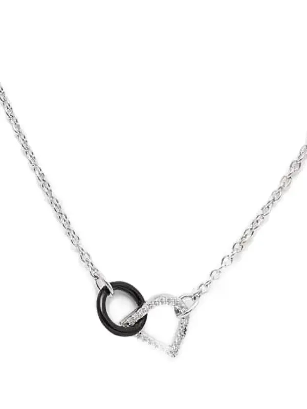 COCCINELLE Zirconia Pendant Chain Necklace