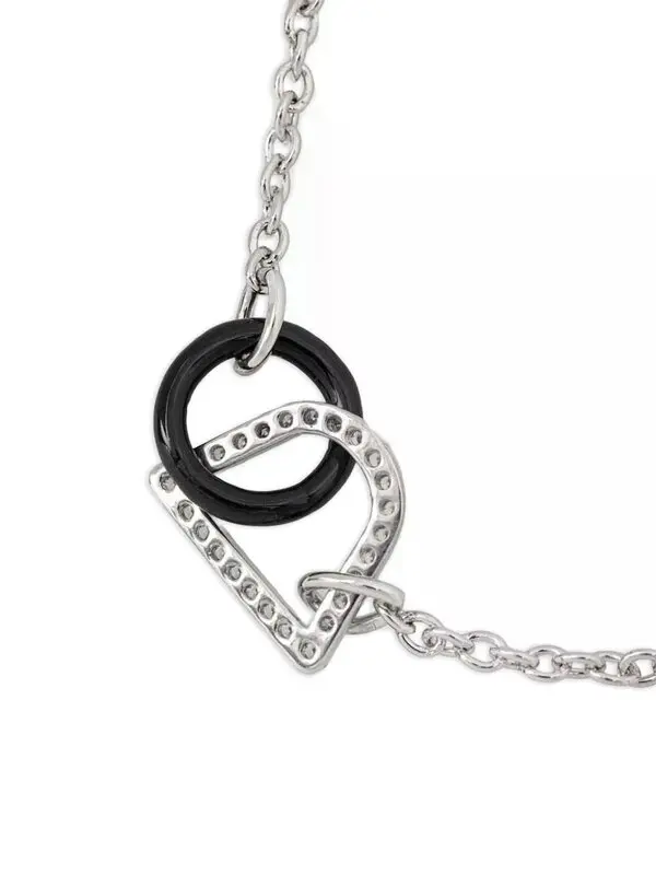 COCCINELLE Zirconia Pendant Chain Necklace