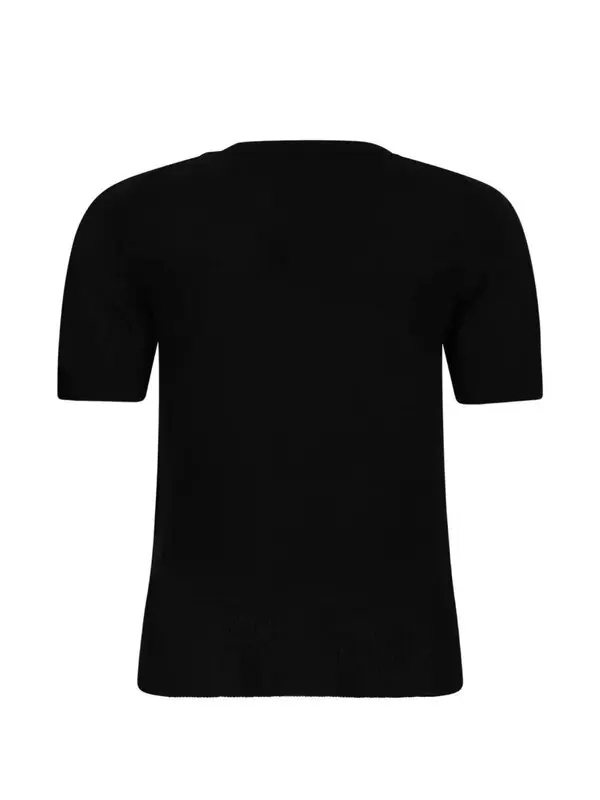 VIVIENNE WESTWOOD Orb-embroidery T-shirt - Black