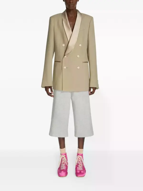 Dries Van Noten Tuxedo Double-breasted Blazer - Neutrals