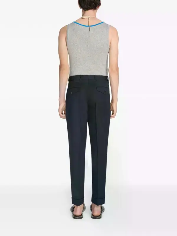 Dries Van Noten Cotton Tank Top - Grey