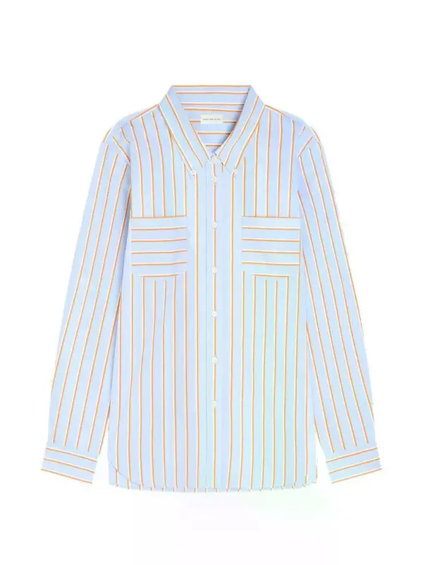 Dries Van Noten Striped Cotton Shirt