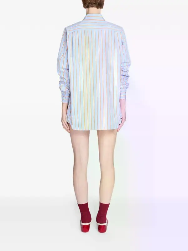Dries Van Noten Striped Cotton Shirt