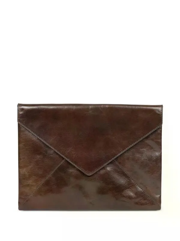 Dries Van Noten Leather Clutch