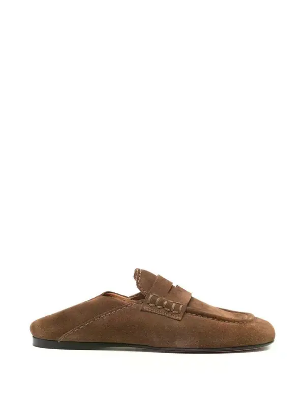 Sandro Suede Loafers