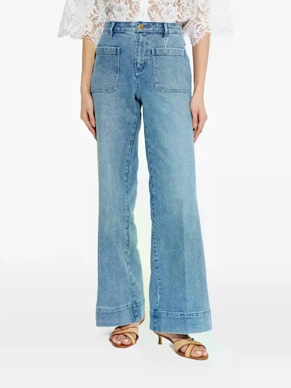Michael Kors Flared Jeans - Blue