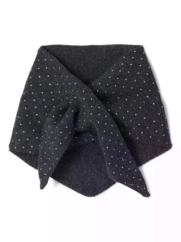 Sandro Embellished Scarf