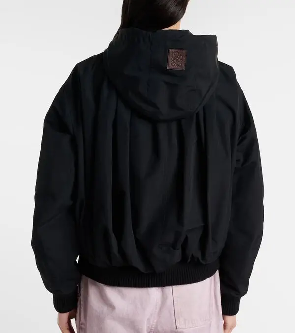 Loewe Technical Cotton-blend Jacket - Black