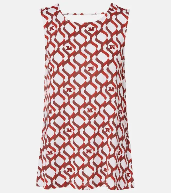Max Mara Pelota Printed Top