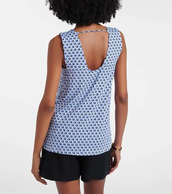 Max Mara Pelota Printed Top