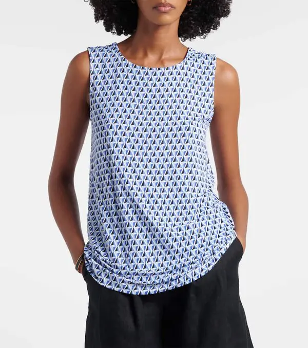 Max Mara Pelota Printed Top
