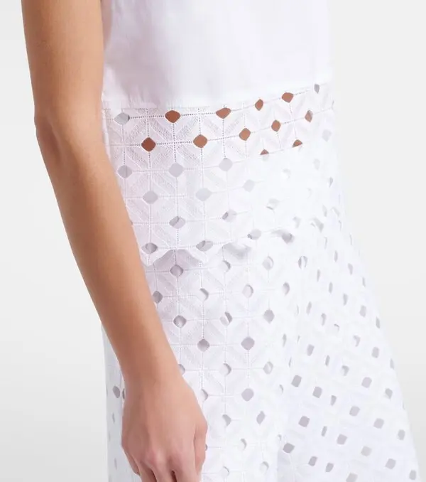Max Mara Maggio Cotton-blend Top