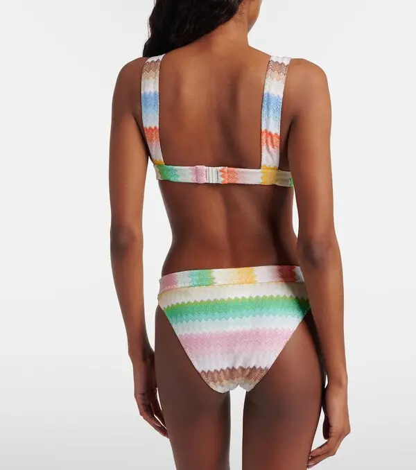 Missoni Zigzag Lame Bikini - Multicoloured