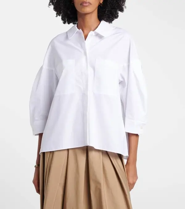 Max Mara Ancella Cotton Shirt - White