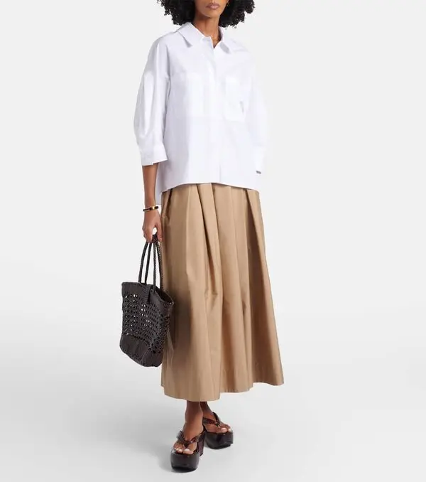 Max Mara Ancella Cotton Shirt - White