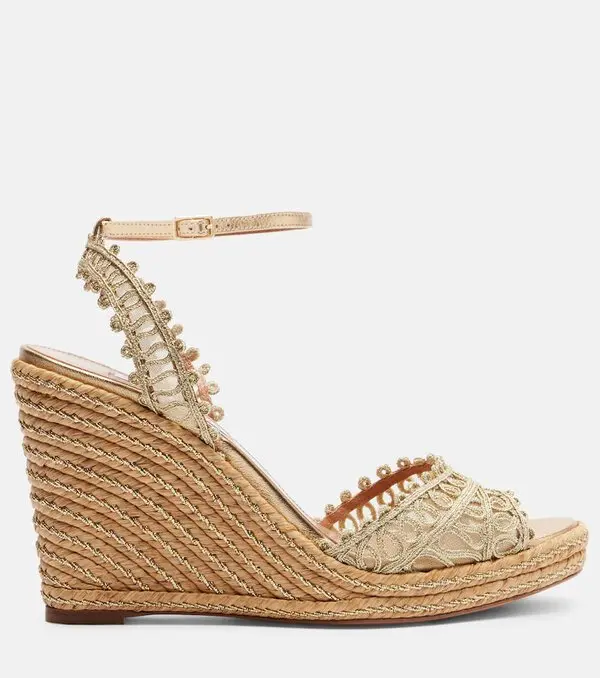 AQUAZZURA Kahlo Espadrille Wedges