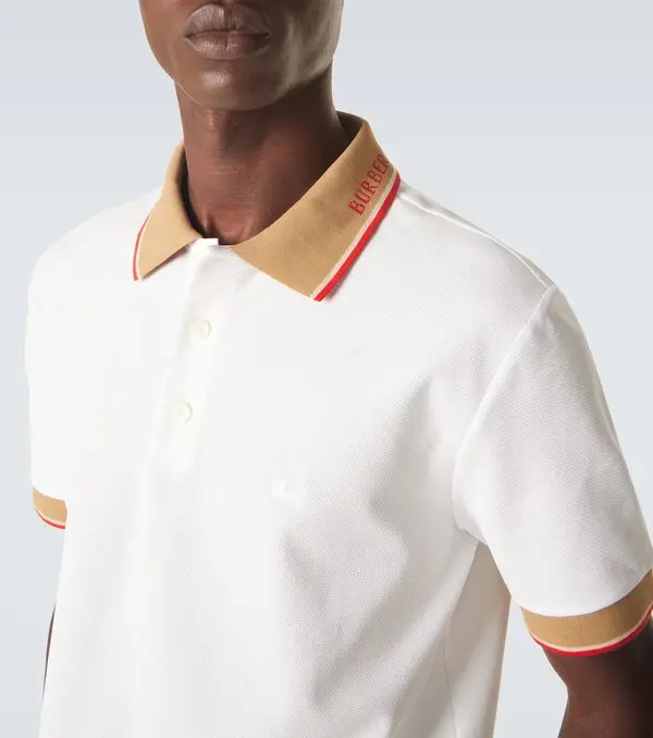 Burberry Evan Cotton Polo Shirt