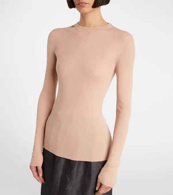 Prada Virgin Wool Sweater - Pink