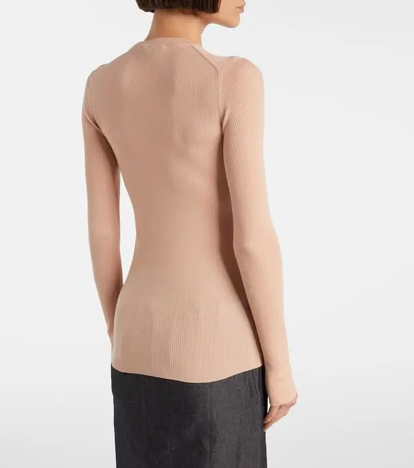 Prada Virgin Wool Sweater - Pink