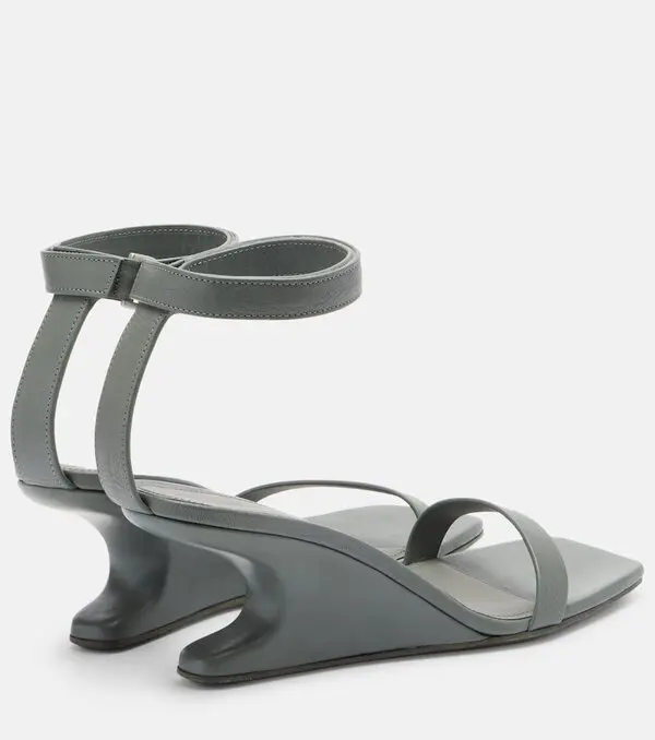 Rick Owens Cantilever Leather Sandals