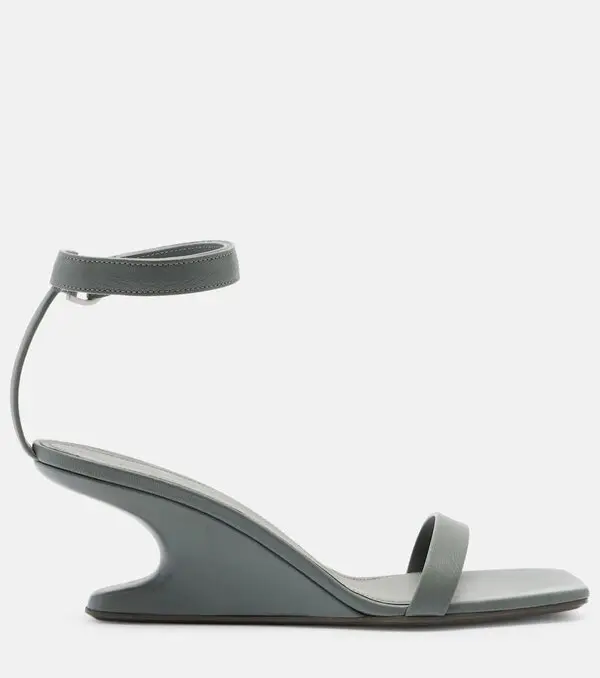 Rick Owens Cantilever Leather Sandals