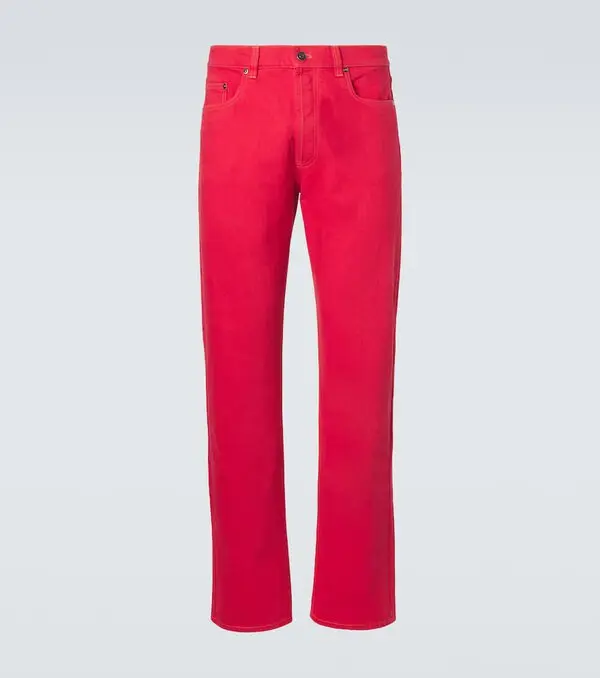 Versace Straight Jeans - Red