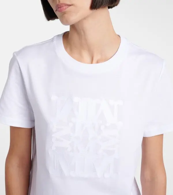 Max Mara Giovane Cotton Jersey T-shirt - White