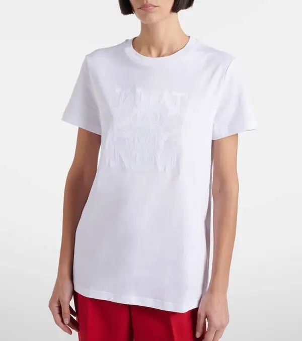 Max Mara Giovane Cotton Jersey T-shirt - White