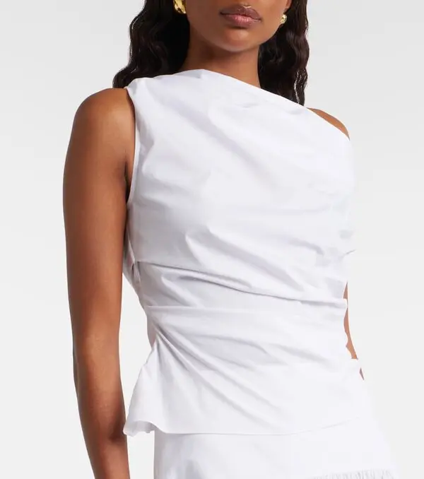 Staud Phare Off-shoulder Top - White