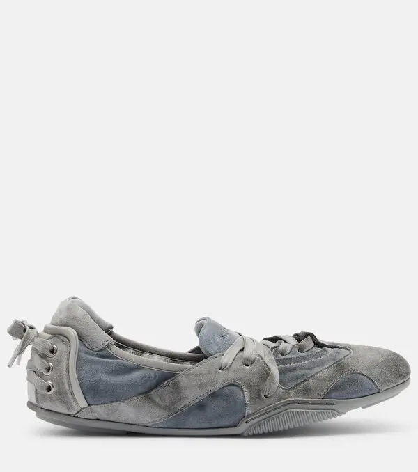 Acne Studios Suede Sneakers - Grey