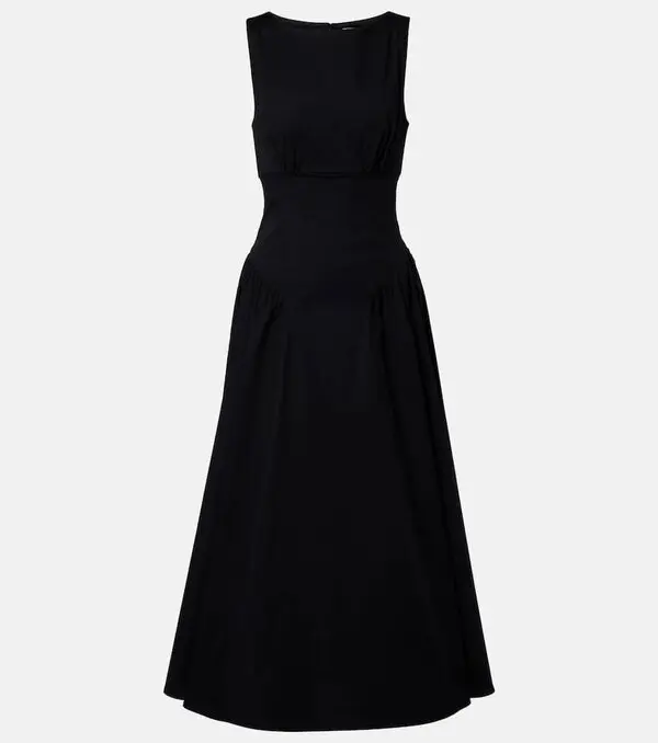 Staud Cotton Midi Dress