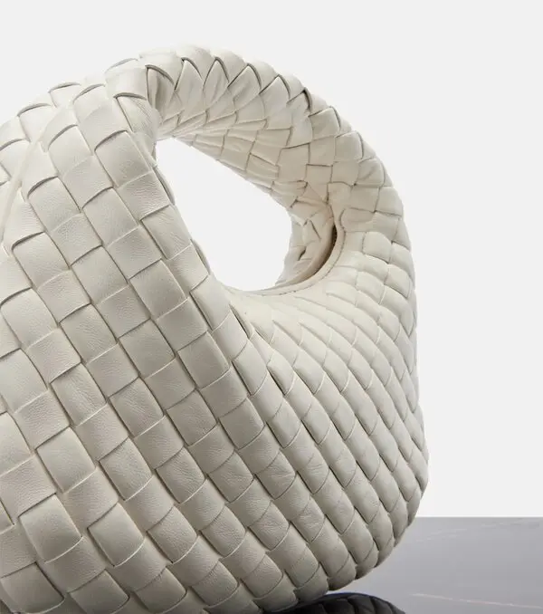 Bottega Veneta Leather Top-handle Bag - White