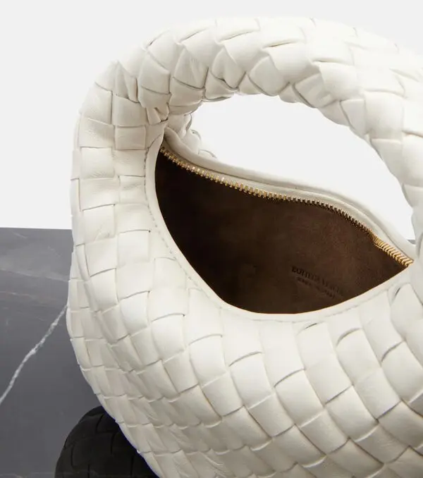Bottega Veneta Leather Top-handle Bag - White