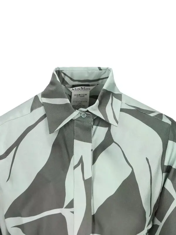 Max Mara Floral-print Shirt Dress