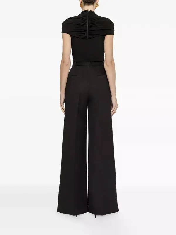 NISSA High-rise Wide-leg Palazzo Trousers