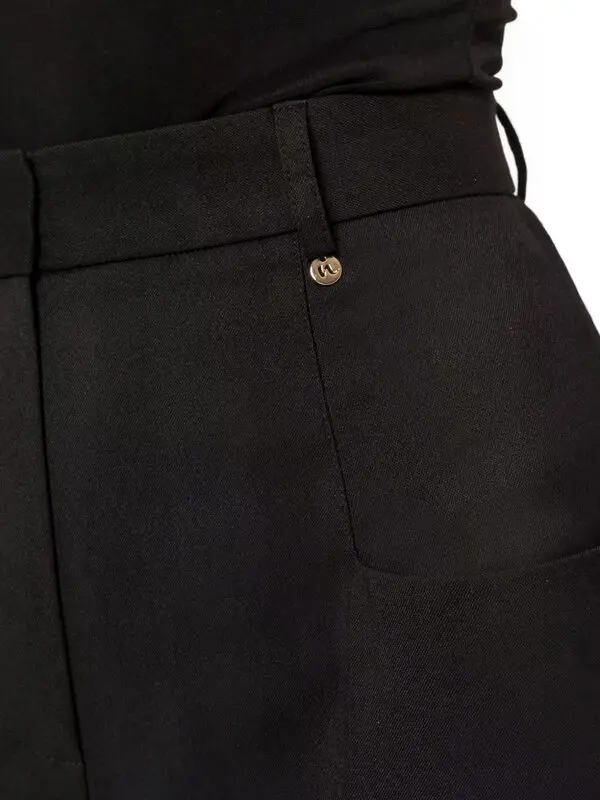 NISSA High-rise Wide-leg Palazzo Trousers