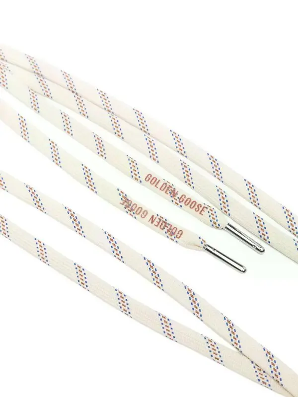 GOLDEN GOOSE Logo-print Flat Shoe Laces