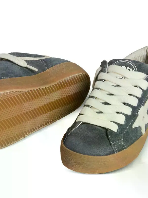 GOLDEN GOOSE Suede Star Motif Lace-up Sneakers