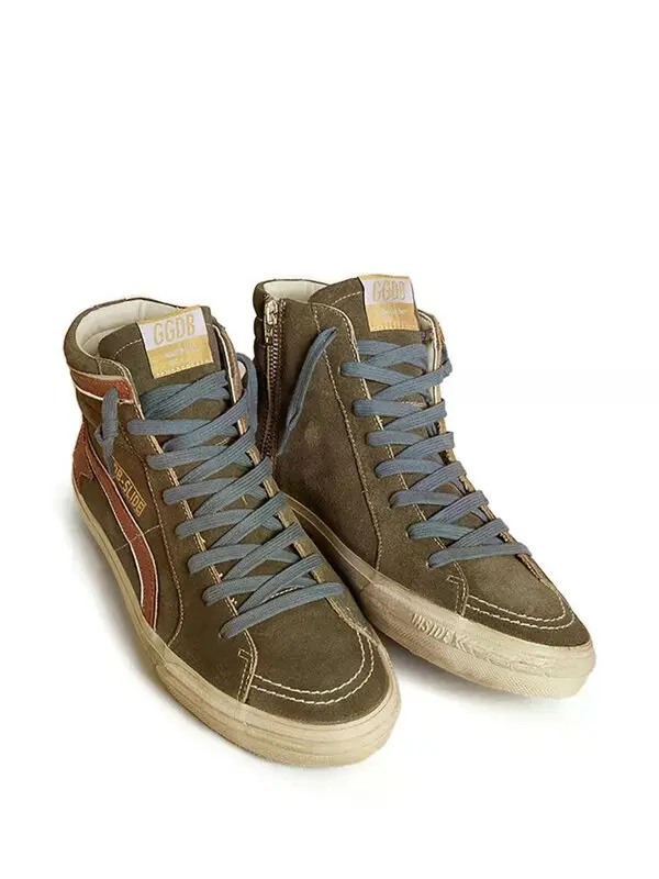GOLDEN GOOSE High Top Star Embellishment Sneakers