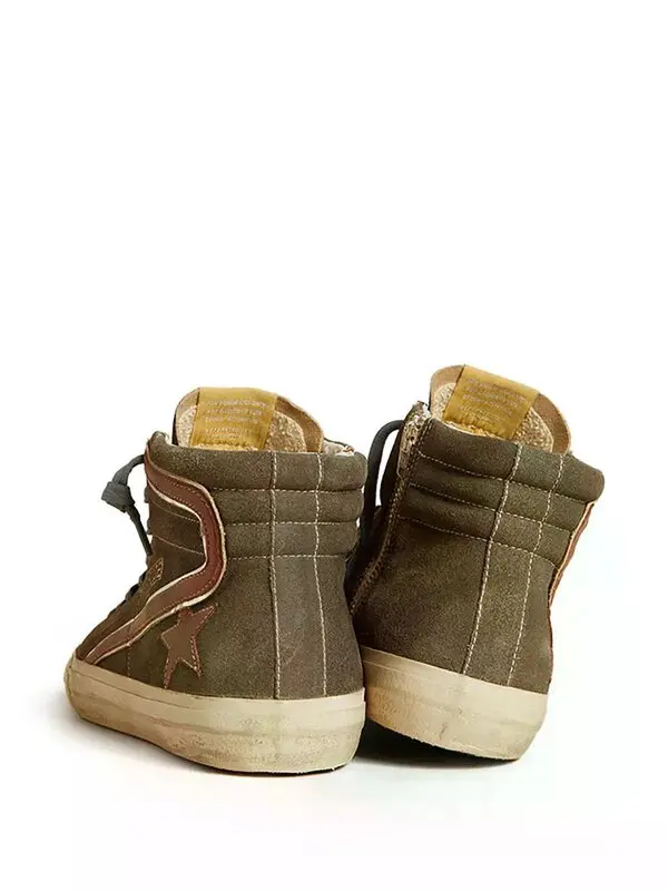 GOLDEN GOOSE High Top Star Embellishment Sneakers