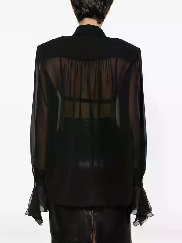 Andamane Chiffon Silk Shirt