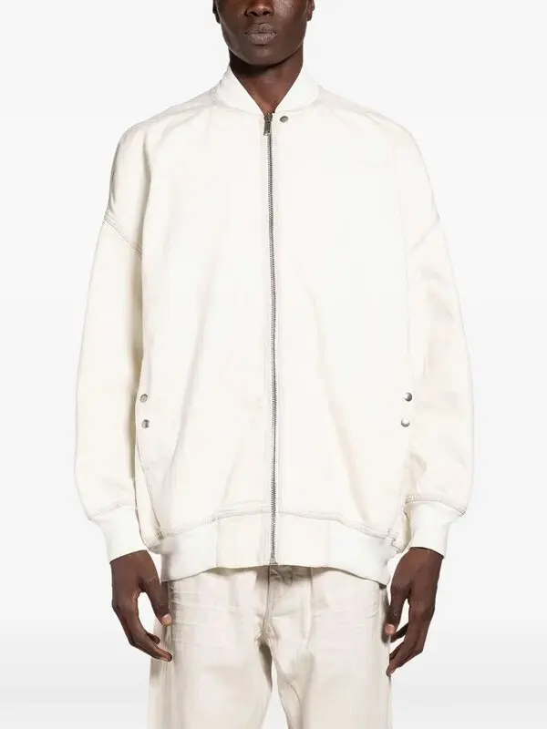 Rick Owens Jumbo Flight" Denim Bomber Jacket